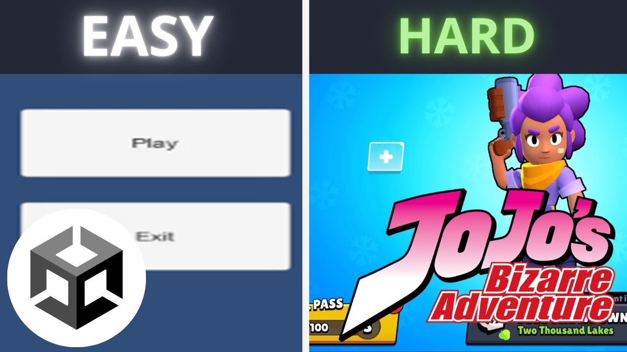 Menu JoJo Game EASY TO HARD - YouTube