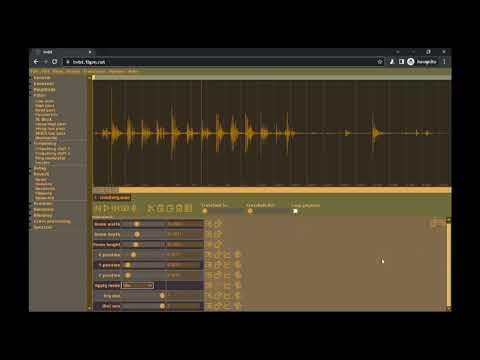 twist: web based audio editor and sound design tool walkthrough - YouTube