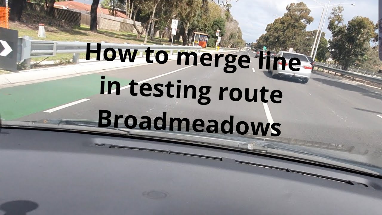 How To Merge Line In Testing Route YouTube How To Merge Line In Testing Route YouTube