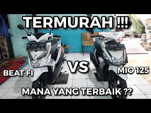HONDA BEAT FI VS YAMAHA MIO 125 - YouTube