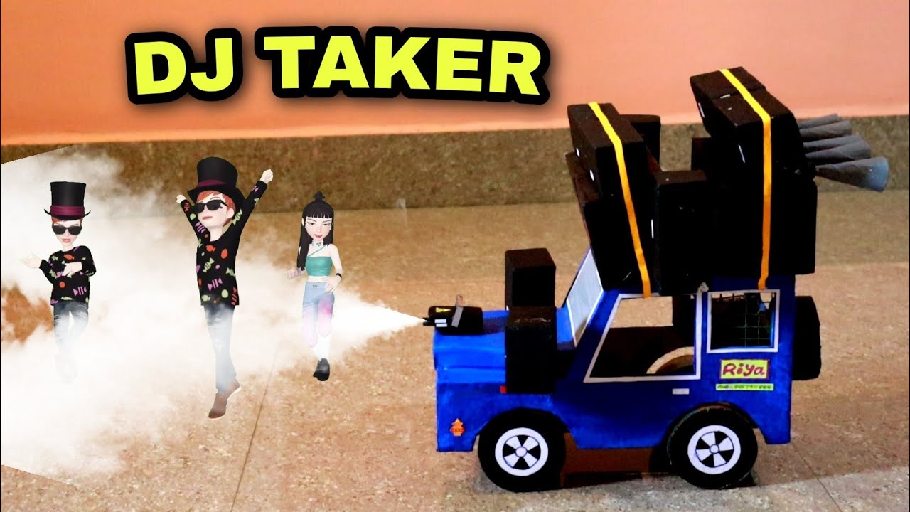 Mini Taker Dj Sound | Riya Dj Sound Set Up |How to make mini Dj Setup ...