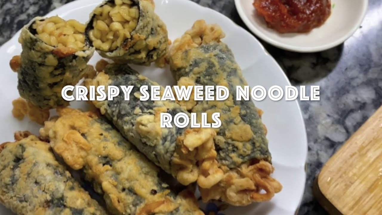 Crispy Seaweed Noodle Rolls (Pancit Canton) (Pang negosyo) Recipe ...