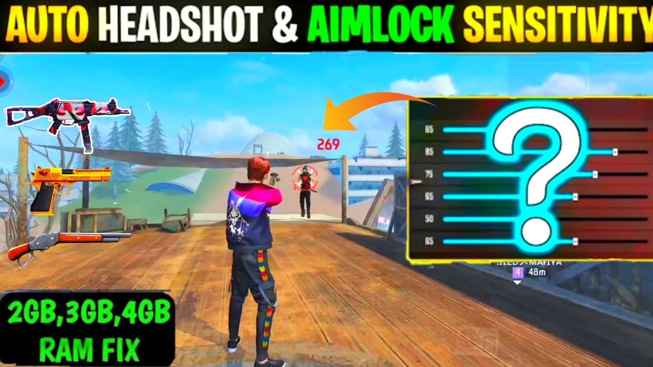 Free Fire Headshot Setting 2023 😈|Best Sensitivity For Free Fire | New ...