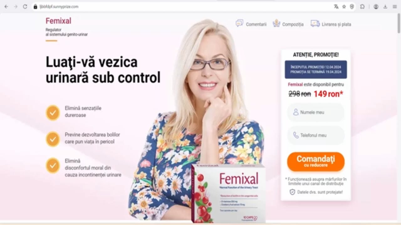 FEMIXAL (Romania) - Remedy for the health of the genitourinary system ...