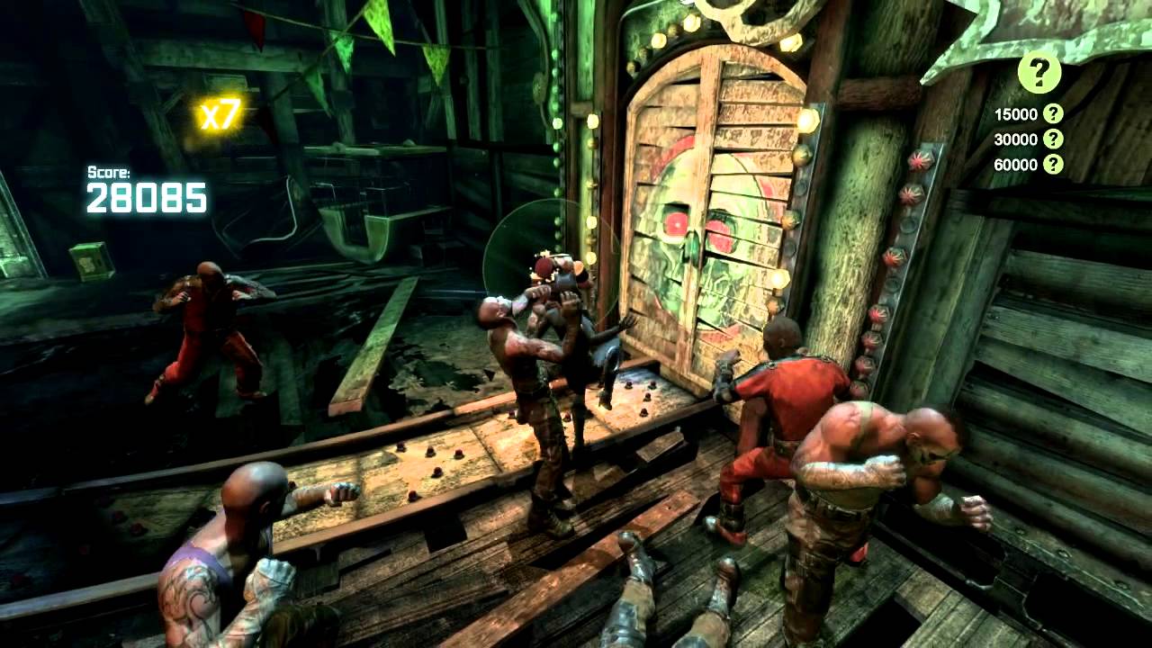 Batman: Arkham City Challenge Guide - Catwoman - Funhouse Brawl - YouTube