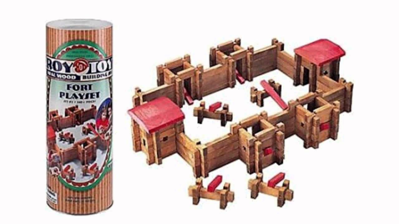 Roy Toy Classic Fort In Large Canister - YouTube