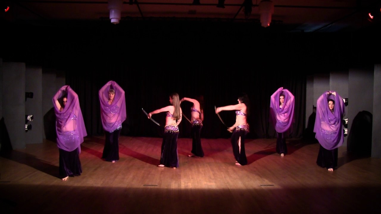 Eastern Sun Dance Company Sword, Veil, Drum Solo Belly Dance - YouTube