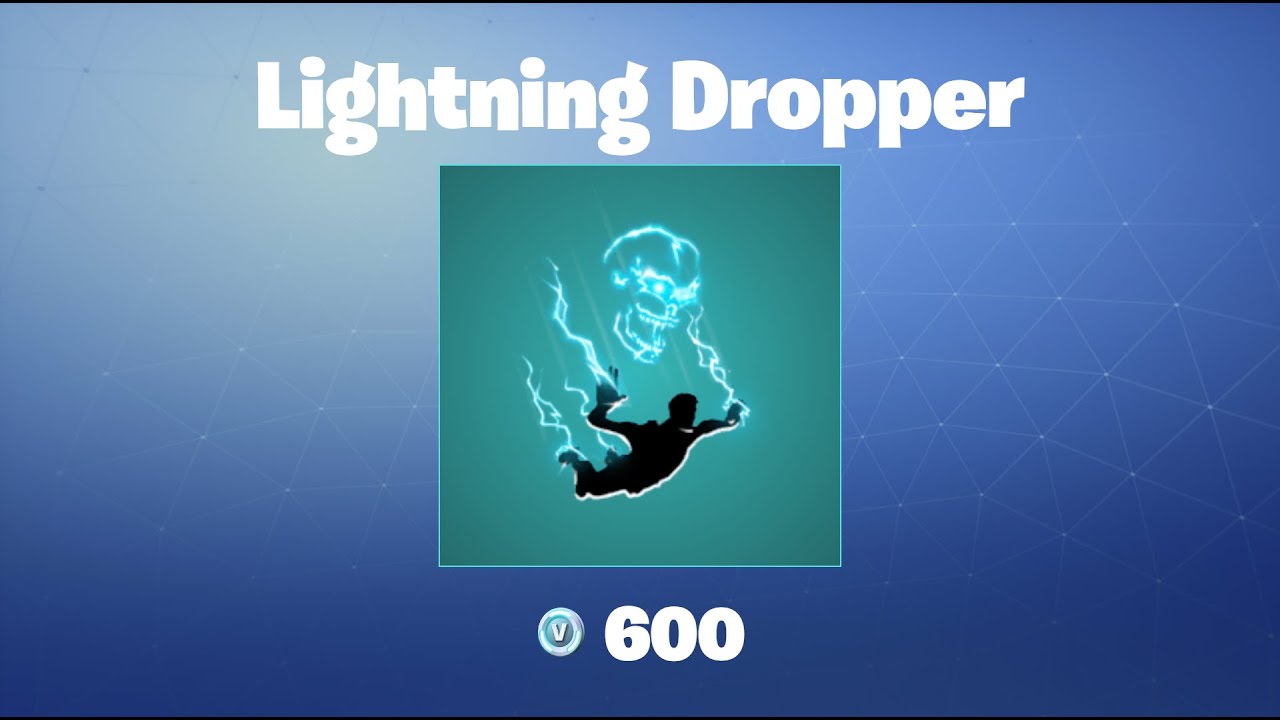 Lightning Dropper | Fortnite Contrail - YouTube