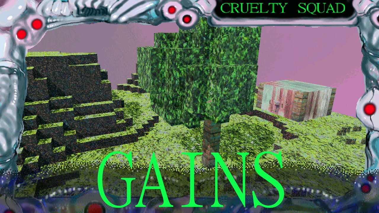 Cruelty Squad Custom Map: GAINS Showcase - YouTube