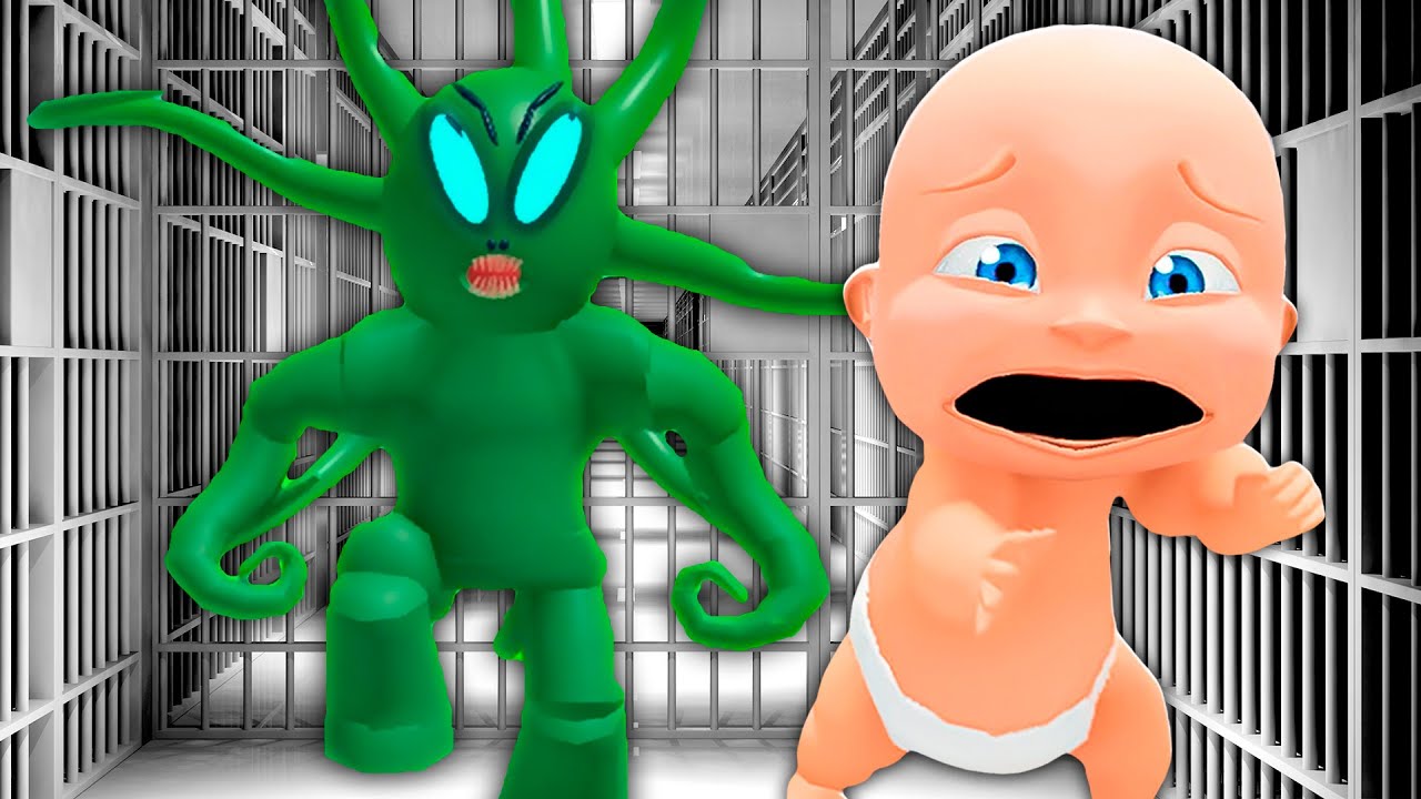 Baby ESCAPES Alien Prison! - YouTube