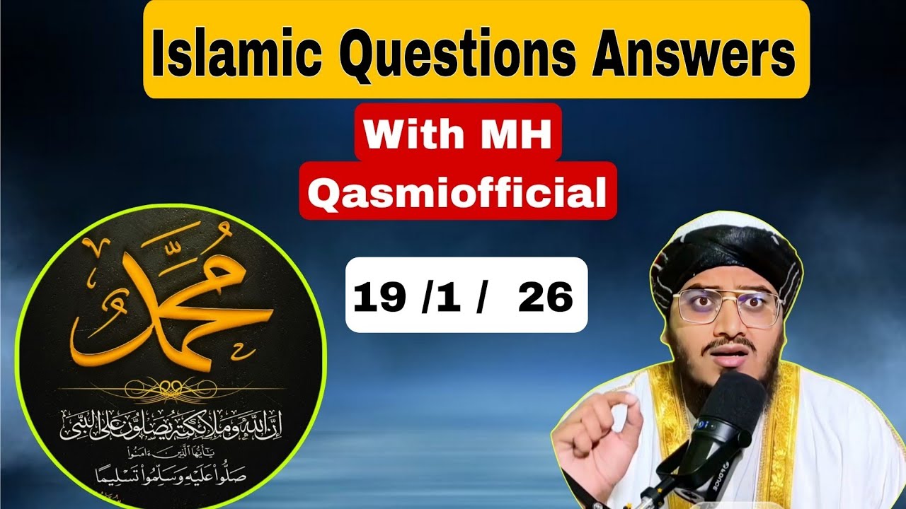Islamic Questions Answers #Questions #Answers #live #mhqasmiofficial 19 ...