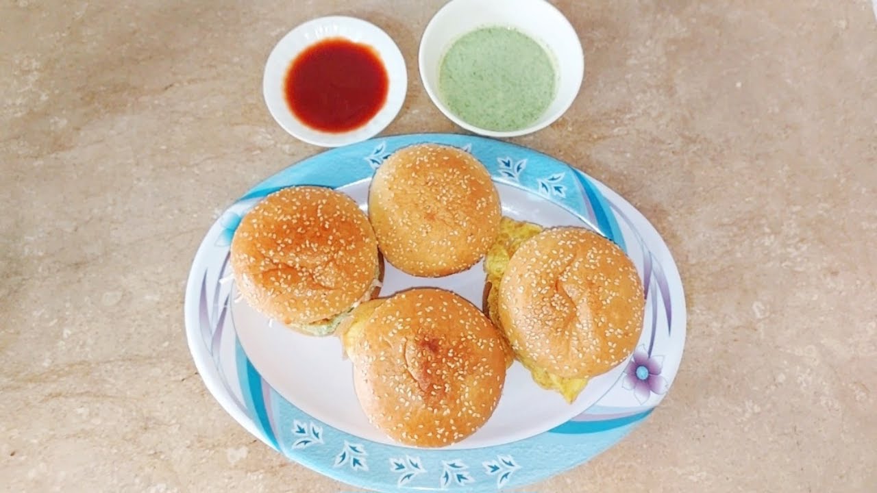 Anda Shami Burger | Street Style Anda Shami Burger Recipe | Burger ...