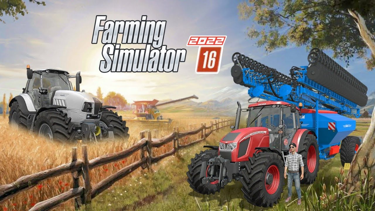 Wheat harvested , Washing New Holland & Case Tractor in Fs16 | Fs16 ...