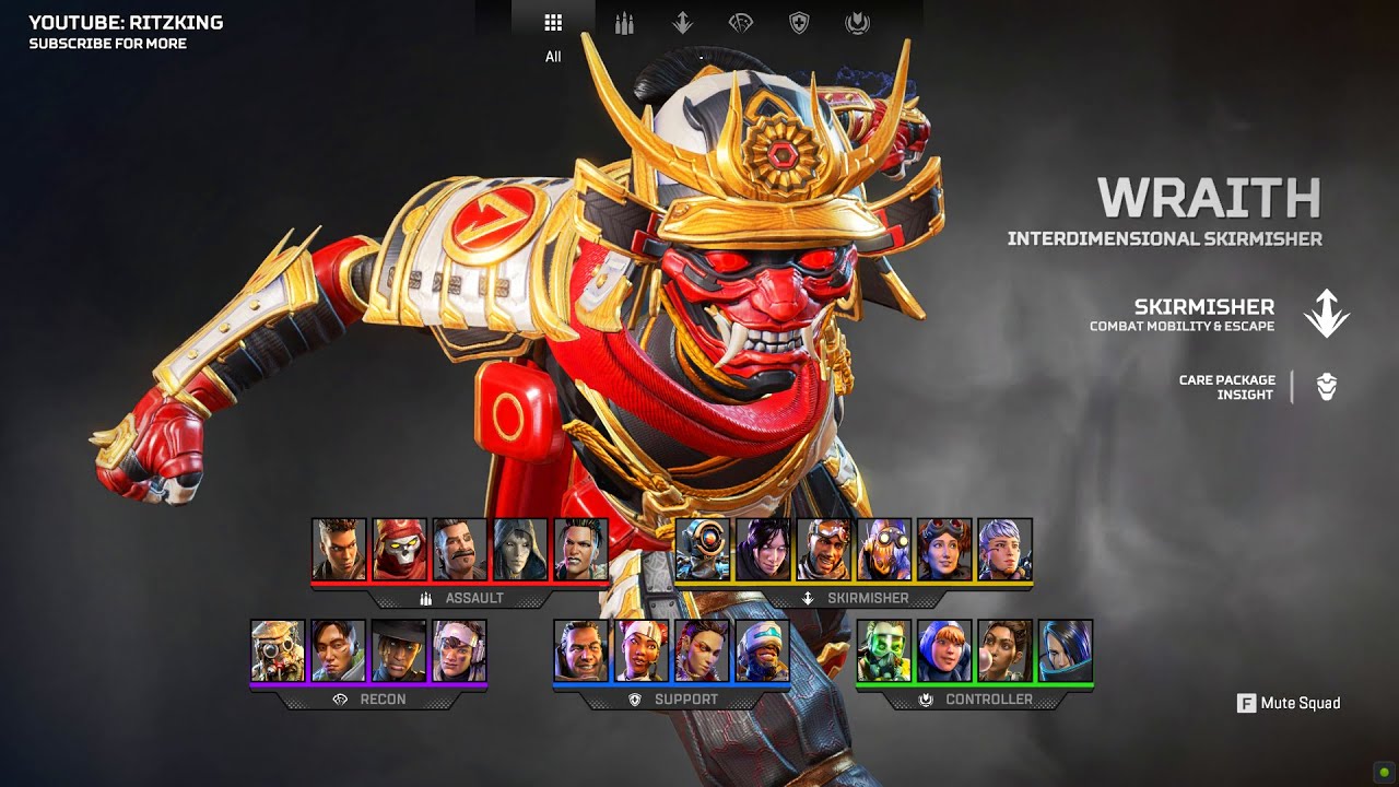 IMPERIAL GUARD Event Skins Select Animations - Apex Legends Season 16 ...