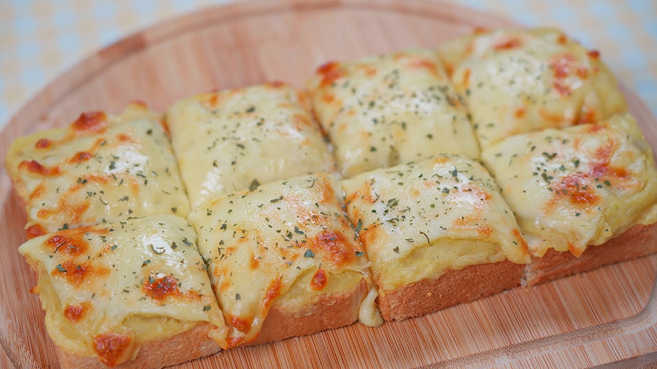 맛있는 고구마 치즈 토스트 만들기 : Sweet Potato Cheese Toast - YouTube