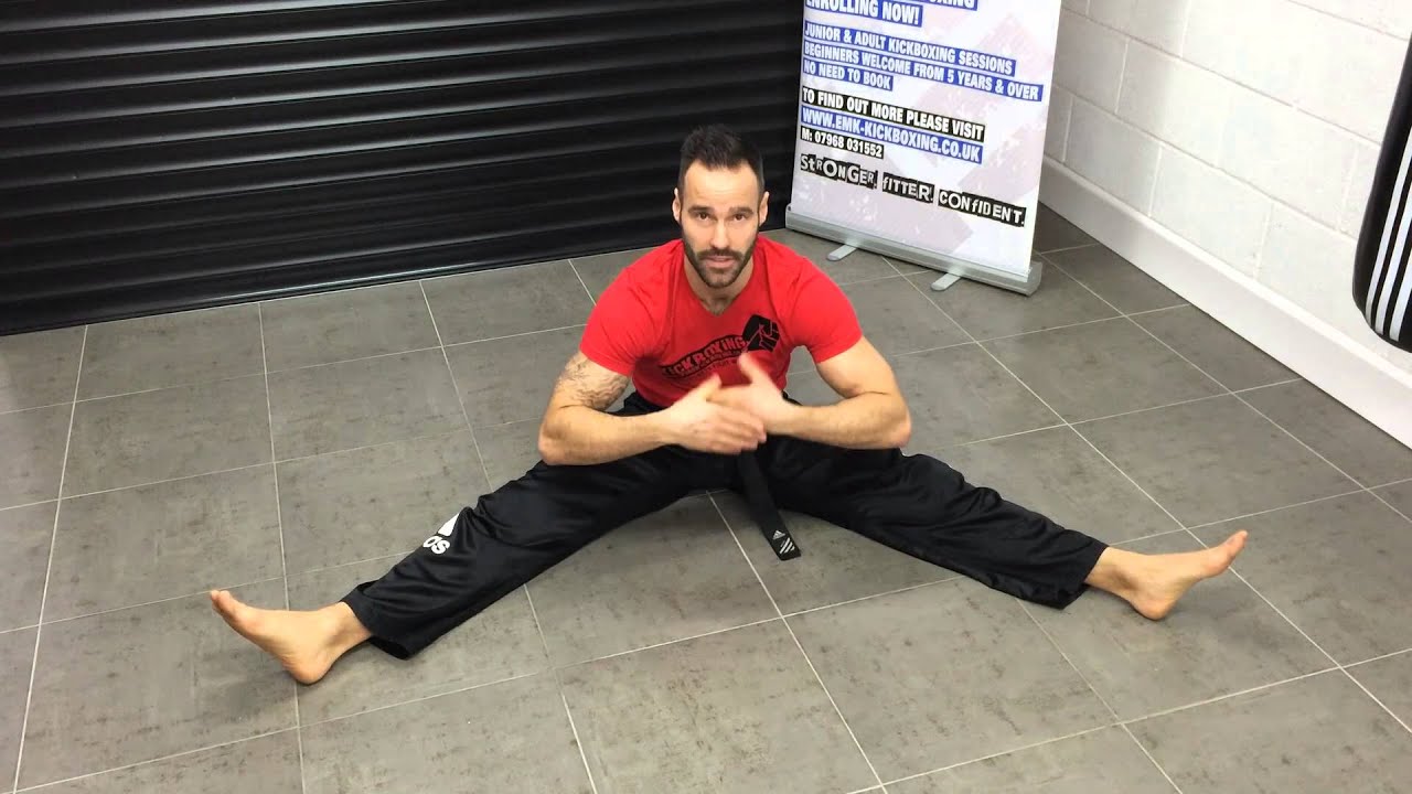 Improve Your Martial Arts Flexibility, Basic Floor Stretch - YouTube