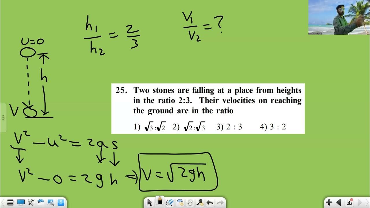 vertical motion problems 1 - YouTube