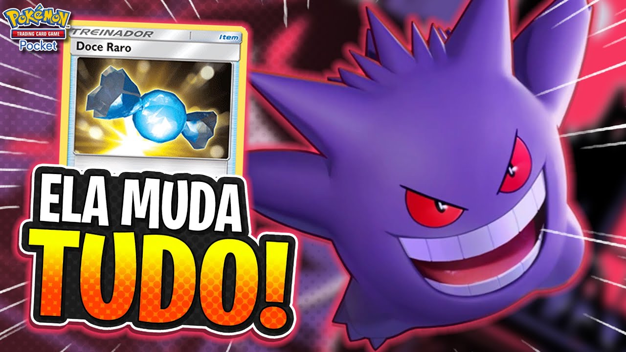 RARE CANDY (DOCE RARO) MUDA TUDO NO POKÉMON TCG POCKET! - YouTube