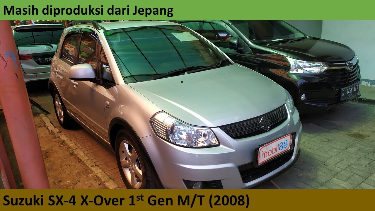 Suzuki SX4 X-Over 1st Gen M/T (2008) review - Indonesia - YouTube
