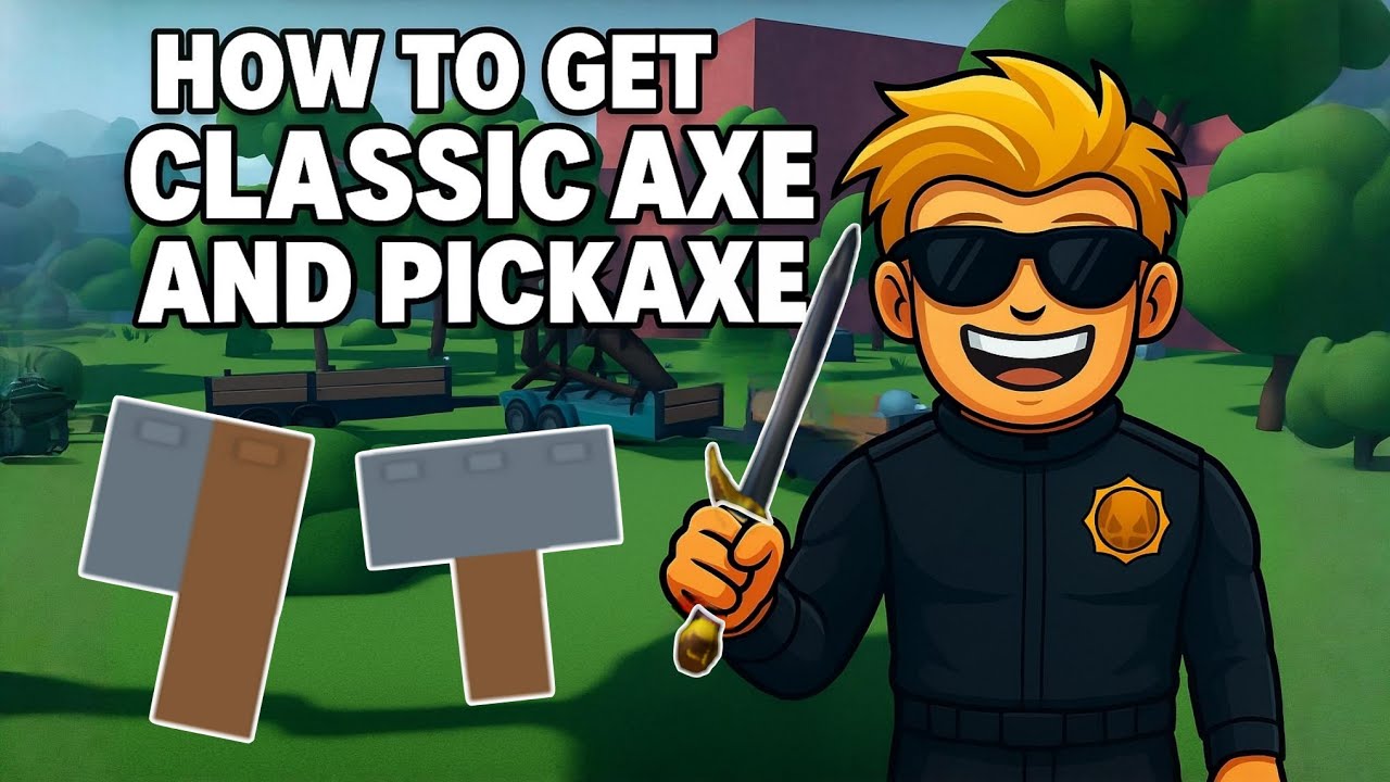 How to get Classic Axe & Pickaxe in Oaklands! (Fast & Easy Guide) - YouTube
