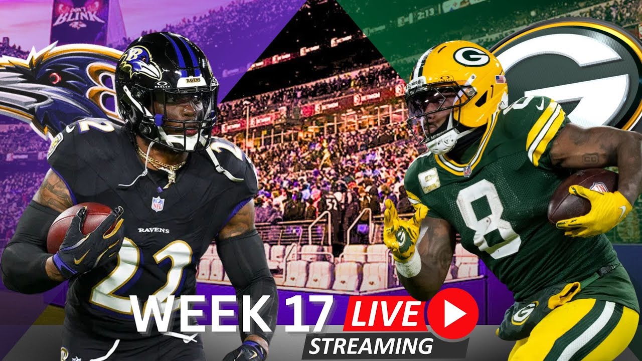 LIVE: Ravens vs Packers | NFL Week 17 Game Reaction & Score Updates ...
