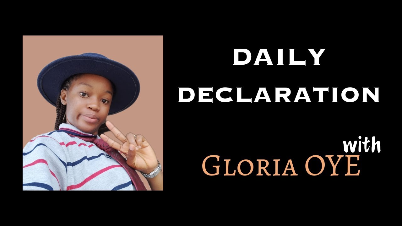 Daily Declaration | Day 09 - YouTube