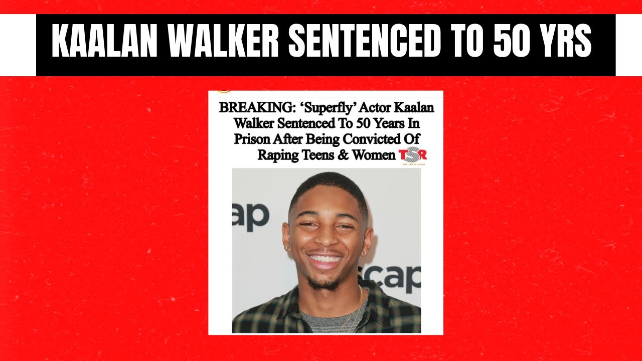 Kaalan Walker Convicted and Sentenced #celebritynews #superfly #court ...