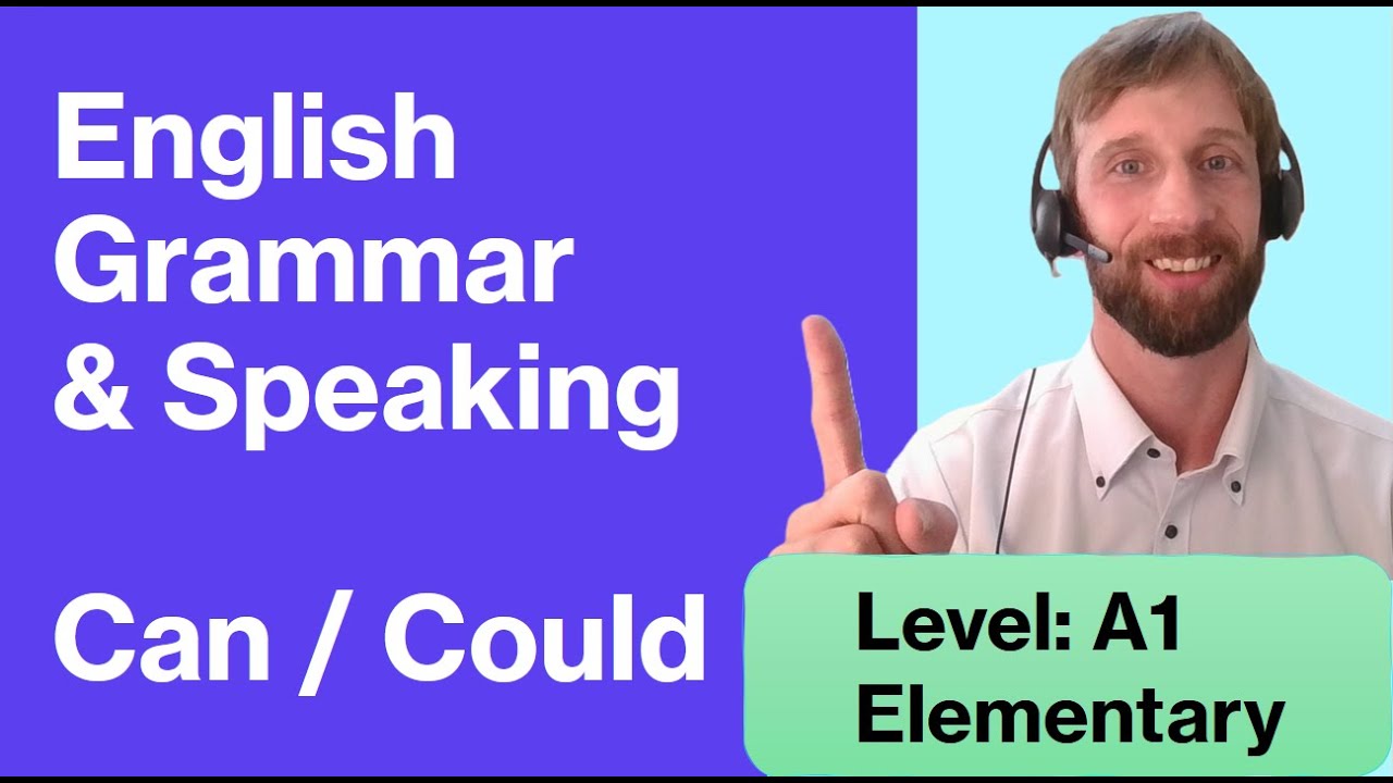 English Grammar and Speaking: "Can / could" | Study Guide + Questions ...