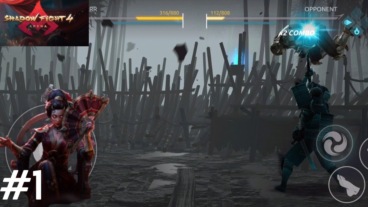 Shadow Fight 4 First Gameplay ( Android Gameplay ) | High Graphics ...