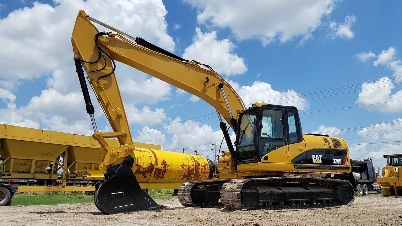 2007 Caterpillar 320DL Excavator - YouTube