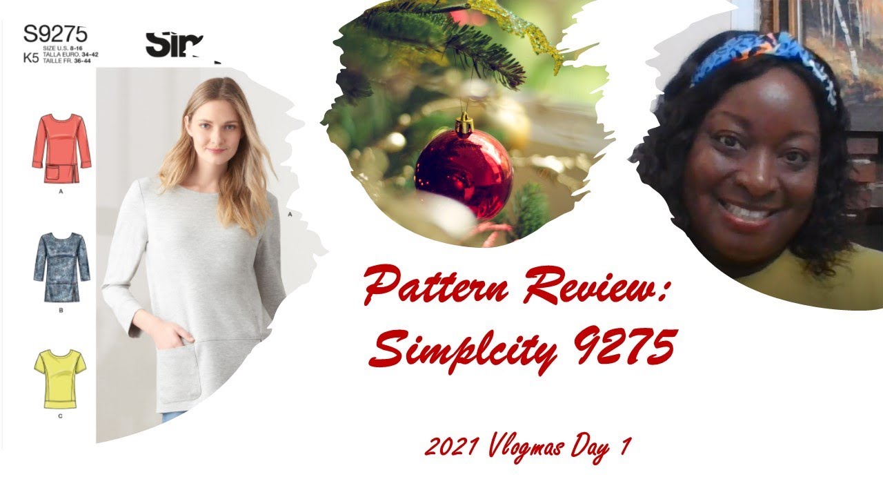 Simplicity 9275 Pattern Review - YouTube