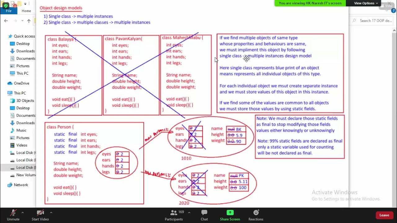 BASIC OOP CONCEPT IN JAVA//CORE JAVA FUNDAMENTALS - YouTube