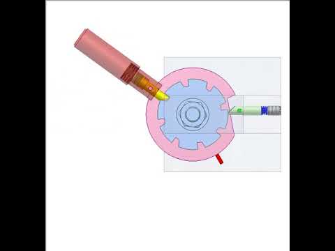 Indexing mechanism 7 (45 deg.) - YouTube