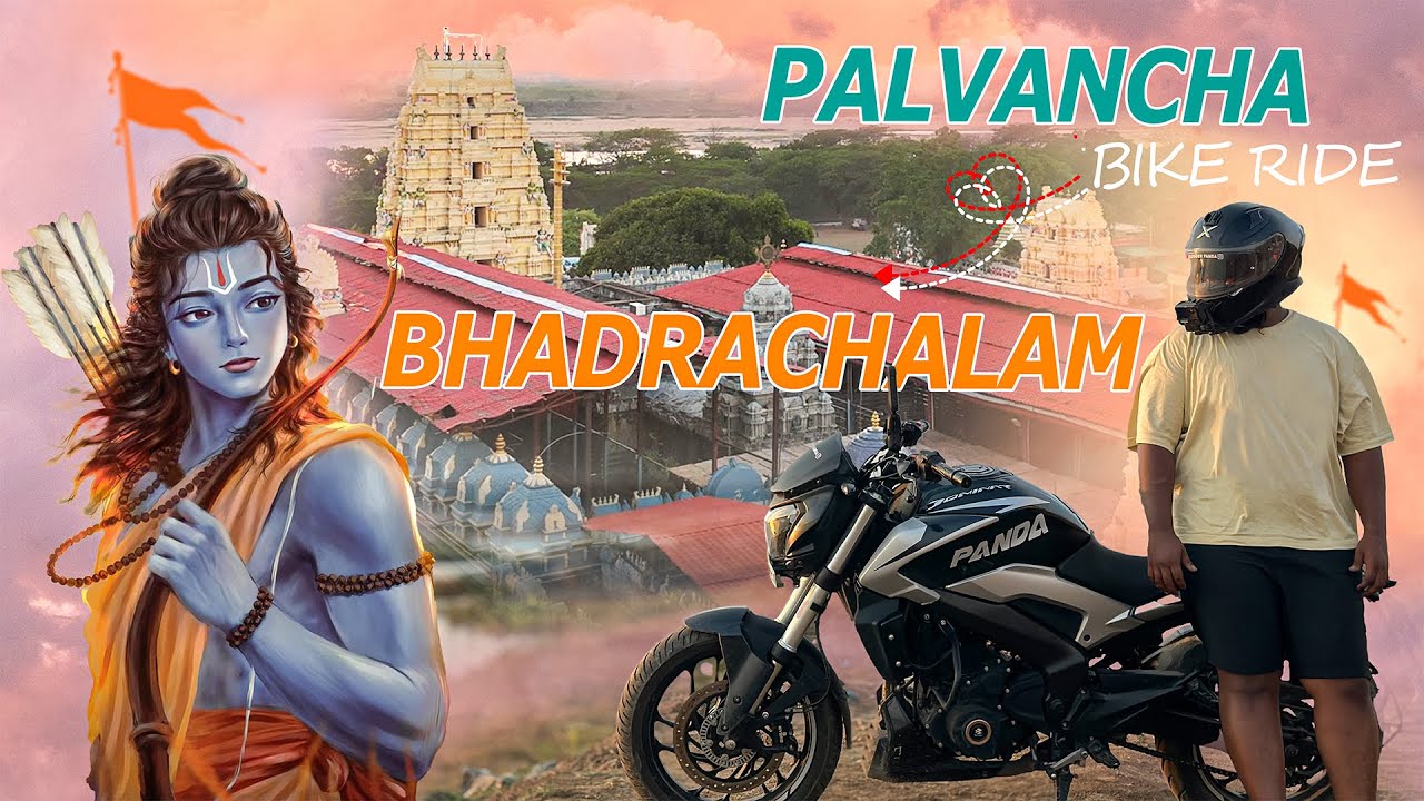 PALVANCHA to BHADRACHALAM | #DOMINOR 250 | Telugu MotoVlog - YouTube