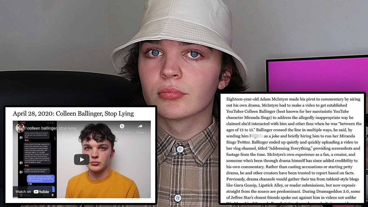 the colleen ballinger drama - YouTube