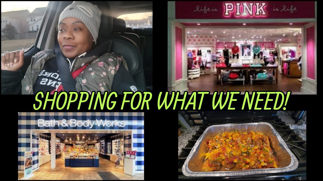 SHOPPING FOR WHAT WE NEED | BATH AND BODY WORKS | PINK | GROCERY ...