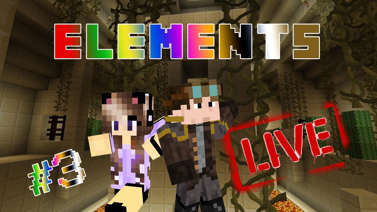 Minecraft - Elements Custom Map [Live] #3 - YouTube