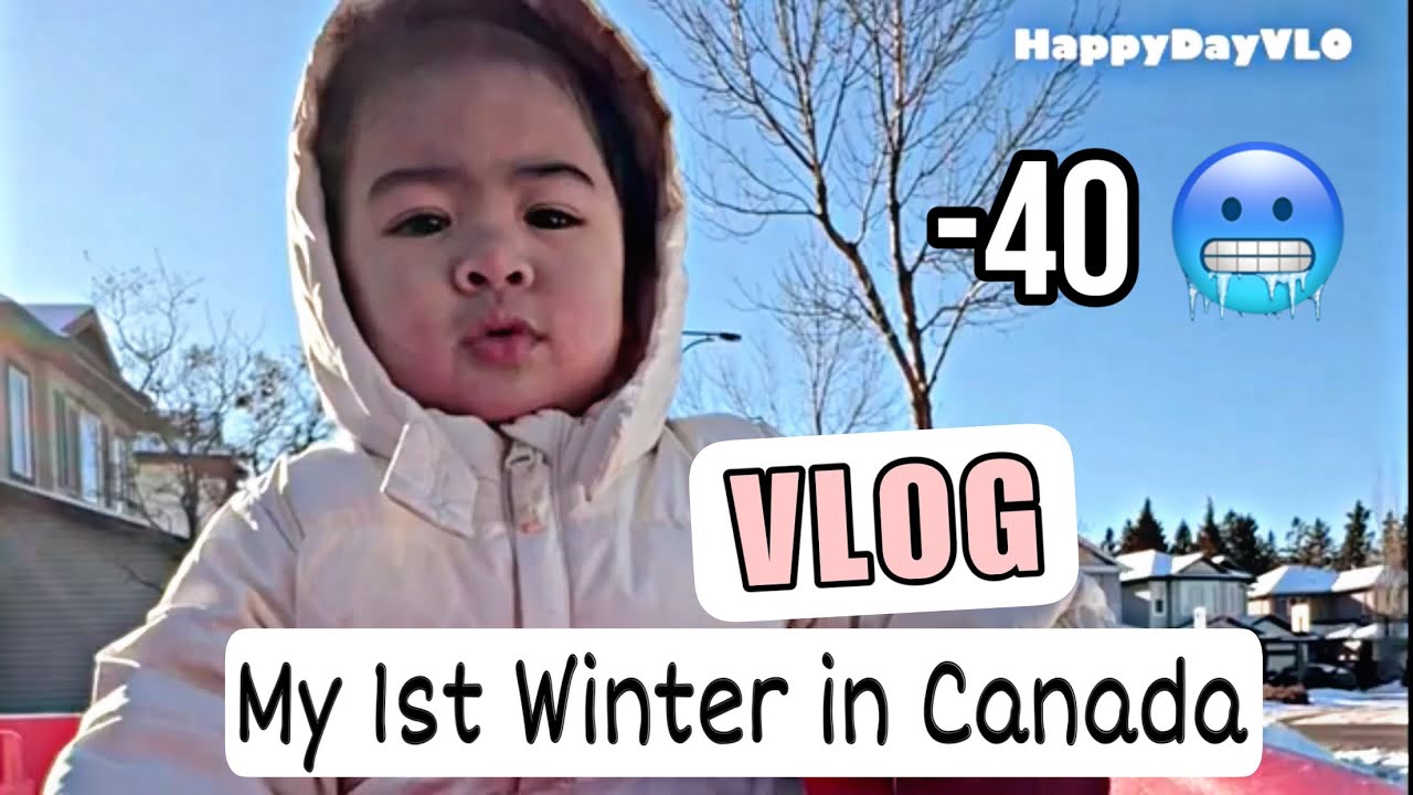 Winter in Canada at -40 degrees | Kyle’s 1st winter experience ☃️ ️🥶 - YouTube