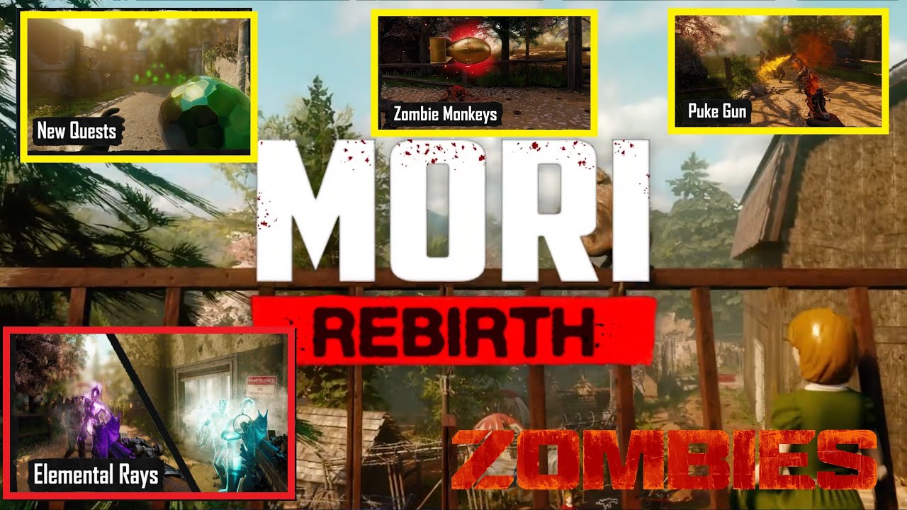 NAJPIĘKNIEJSZA MAPA ZOMBIES ''MORI REBIRTH'' - YouTube