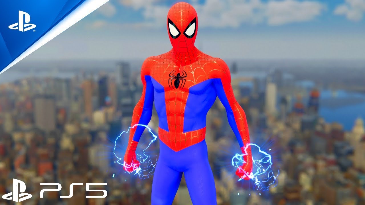 Marvel’s Spider-Man Remastered PS5 - Peter Parker Into the Spider-Verse ...