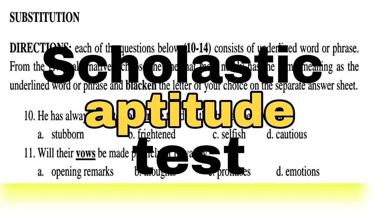 Scholastic aptitude test|@Ethioeduc @EnglishClass101 - YouTube
