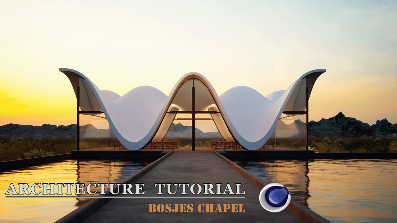 Mastering Architecture modeling with Cinema 4D: The Bosjes Chapel - YouTube