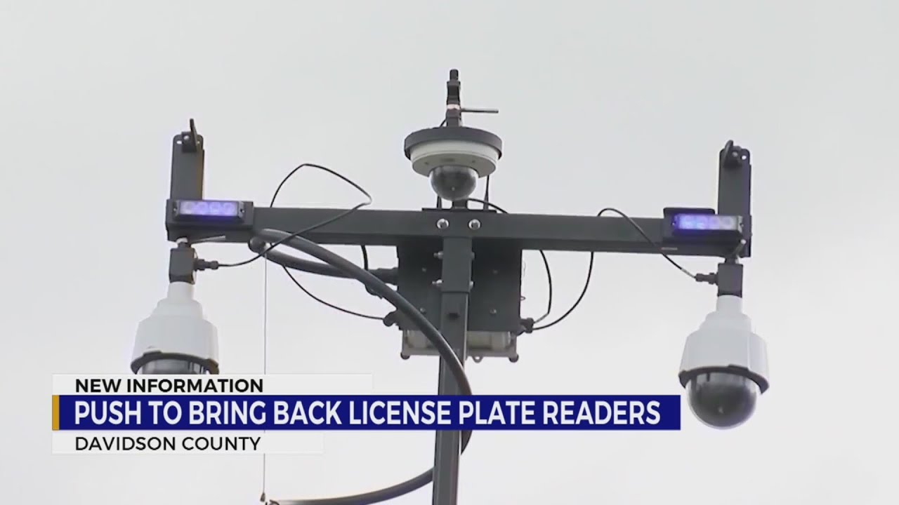 Push to bring back license plate readers in Davidson County - YouTube