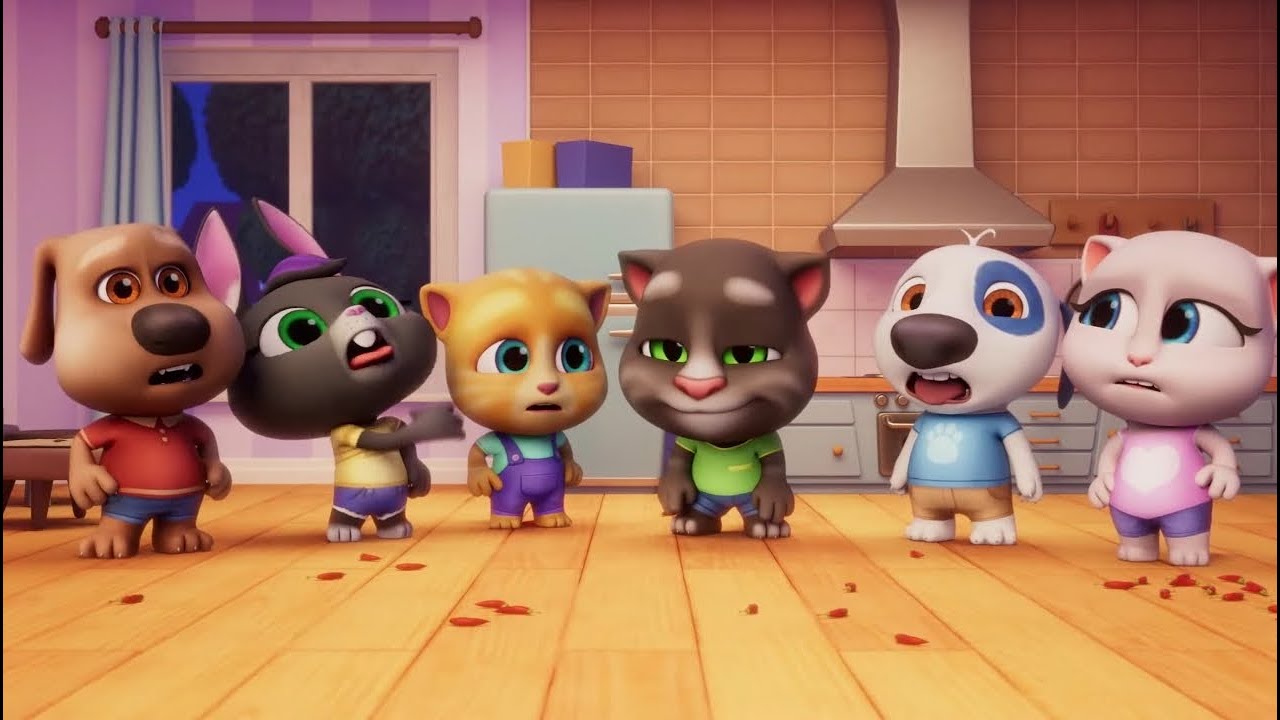 TALKING TOM MY FRIENDS LIKE IT - YouTube