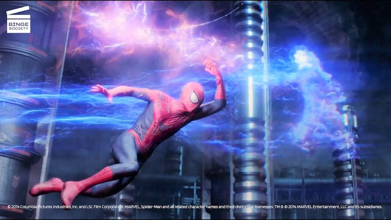 Spiderman vs Electro - final fight HD 60 fps - YouTube