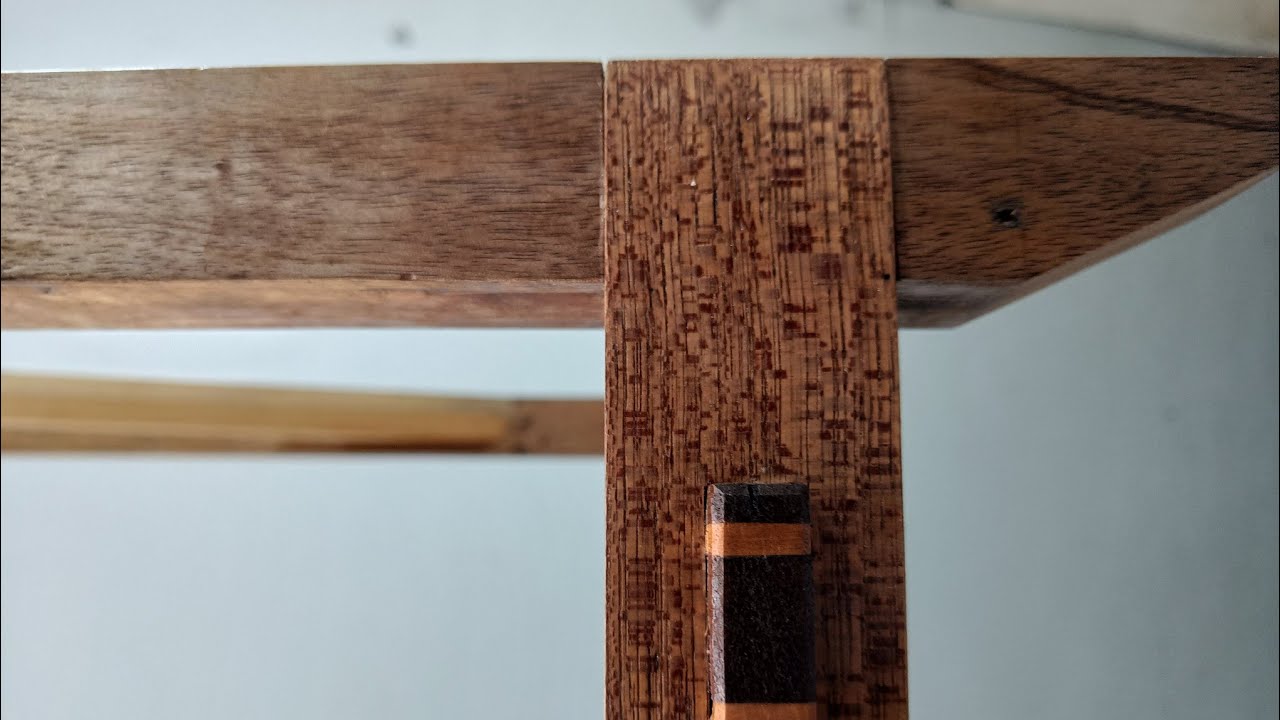 T-Bridle Joint/How to Cut a T Bridle Joint by Hand.Woodworking Joint ...