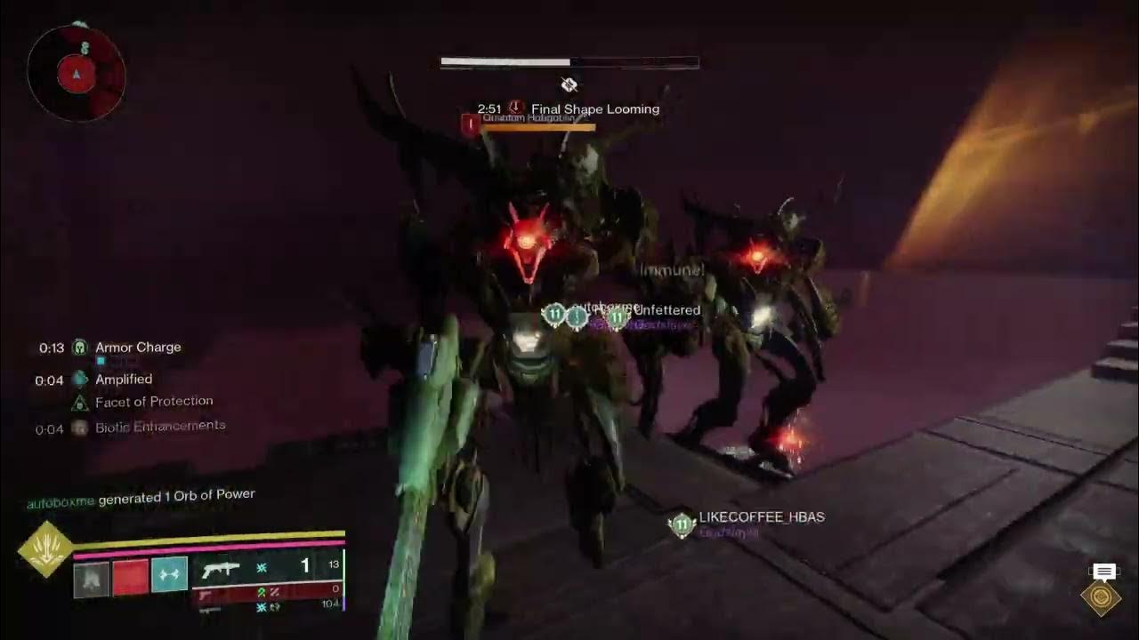 [Destiny 2] Salvation's Edge Contest Mode Encounter 1 Completion - YouTube