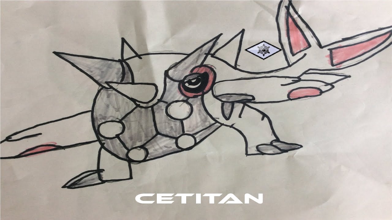 summer designs how to draw cetitian - YouTube