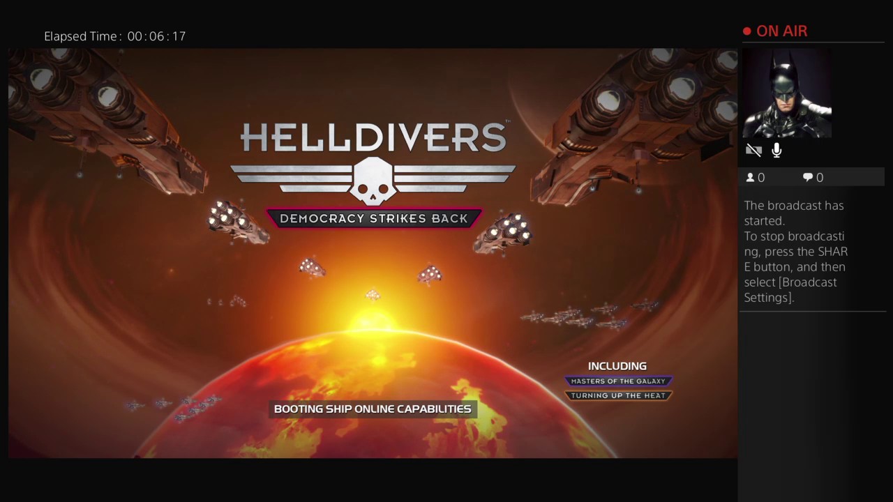 LEN_CRAZY_CANUCK's Live helldiver gamplay - YouTube