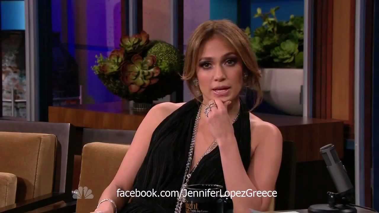 Jennifer Lopez on Tonight Show 13/2/12 Part 2/2 - YouTube
